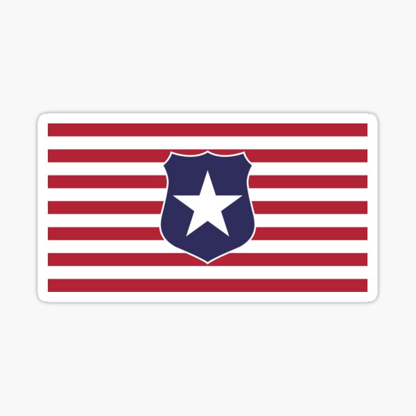 "Columbia Flag (Bioshock Infinite)" Sticker for Sale by fandemonium ...