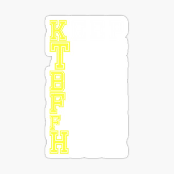 "KEEP THE BLUE FLAG FLYING HIGN" Sticker for Sale by DesignAndTales ...