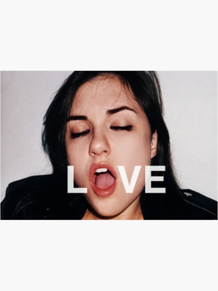 "Sasha Grey Love" Sticker for Sale by BreannaKi | Redbubble