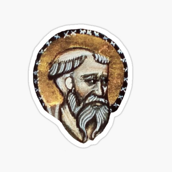 Medieval Saint Prophet Daniel Sticker For Sale By Edaskren Redbubble