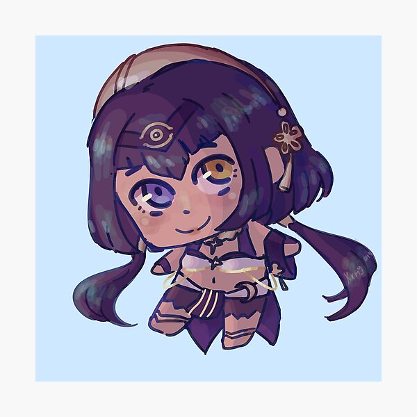 "Candace cute chibi - Genshin Impact" Photographic Print for Sale by ...