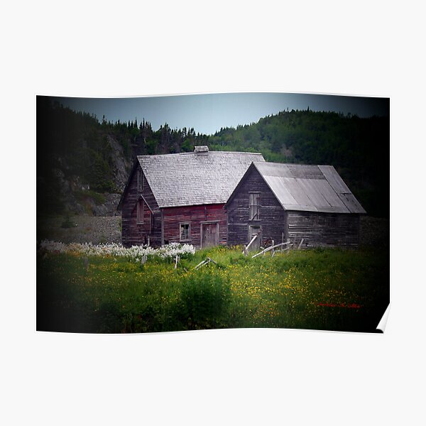 "THE BARNS" Poster for Sale by SmudgeArt | Redbubble