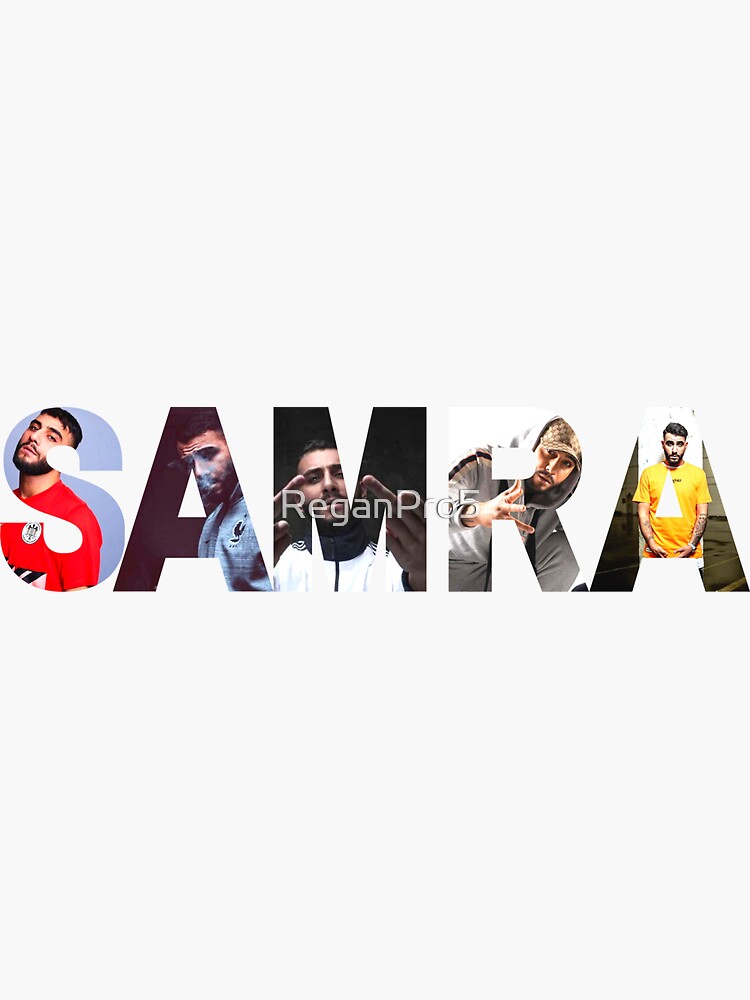 "Samra classic t shirt | Samra Rapper sticker" Sticker for Sale by ...