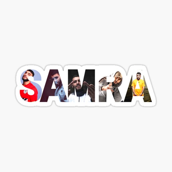 "Samra classic t shirt | Samra Rapper sticker" Sticker for Sale by ...