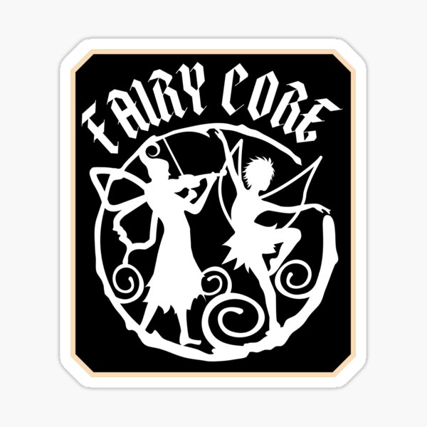 "Fairy core grunge goth aesthetic dark academia " Sticker for Sale by ...