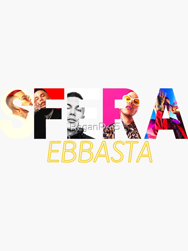 "Sfera Ebbasta classic t shirt | Sfera Ebbasta sticker" Sticker for ...