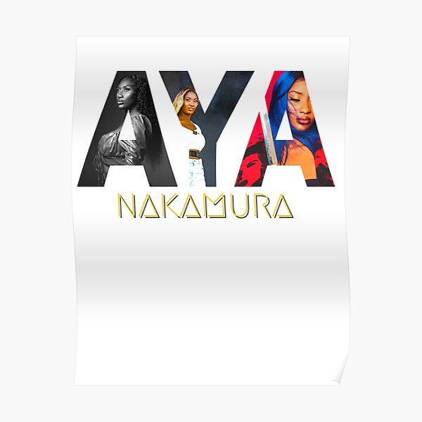"Aya Nakamura classic t shirt | ﻿Aya Nakamura sticker" Poster for Sale ...