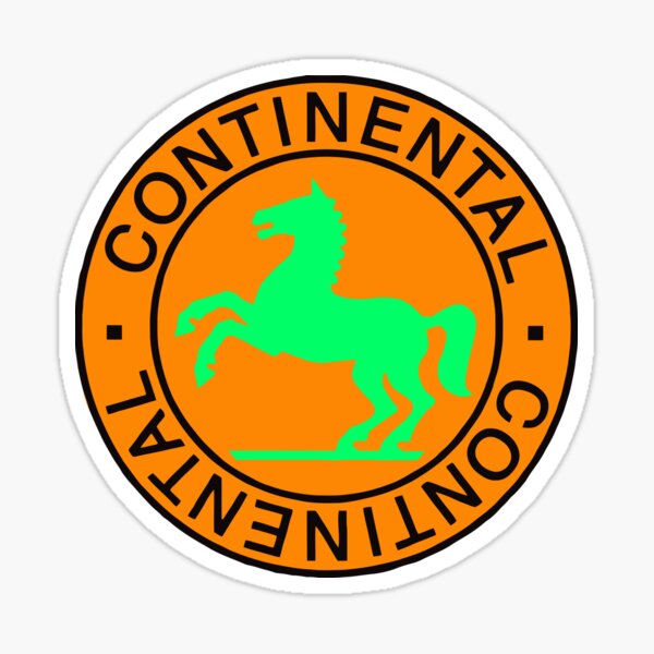 "Copy of blue continental since 1871" Sticker for Sale by candrajopanew ...
