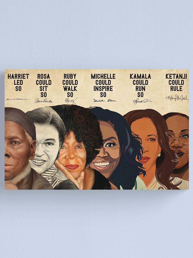 "Kamala Harris Black History Month - Harriet Led So, Rosa Could Sit So ...