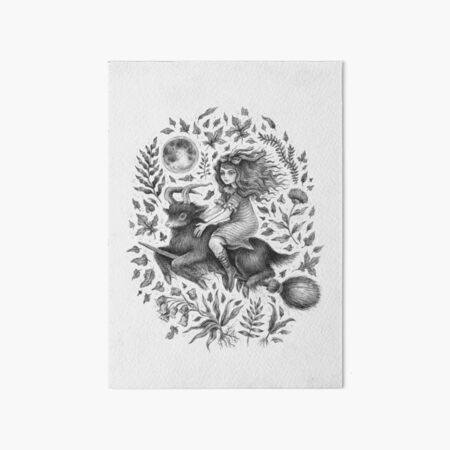 "VVITCH - color variant 1 " Art Board Print by brettisagirl | Redbubble