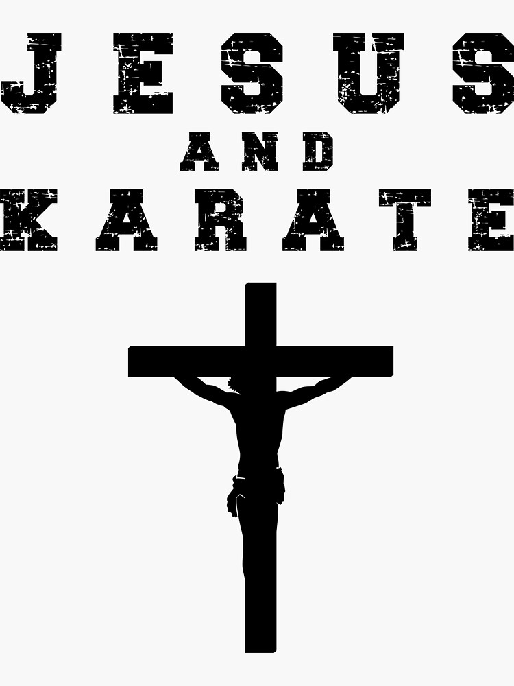 "Jesus and Karate Instructor Design - Japanese Mountain Calligraphy For ...