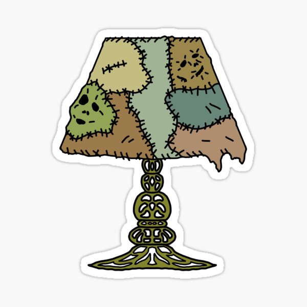 "Skin Lamp" Sticker for Sale by WeirdoWares | Redbubble