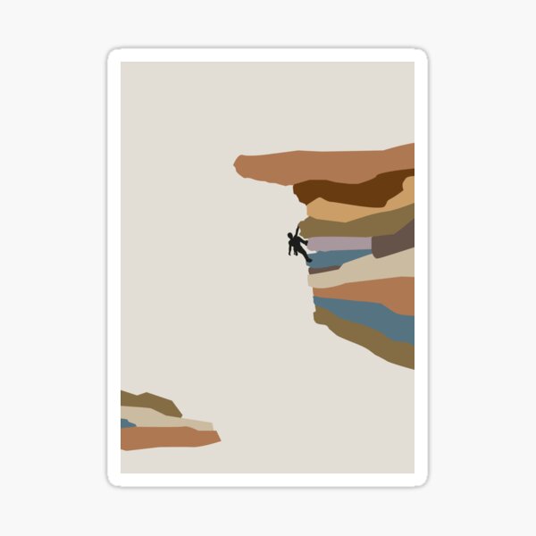 "Step by step" Sticker for Sale by Louise-design | Redbubble