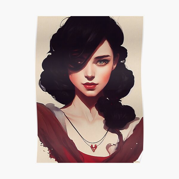 "Ruby Vision" Poster for Sale by Rezzmoji | Redbubble