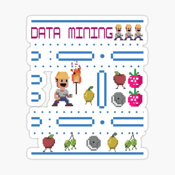 "data mining what is data mining data mining with python" Sticker for ...