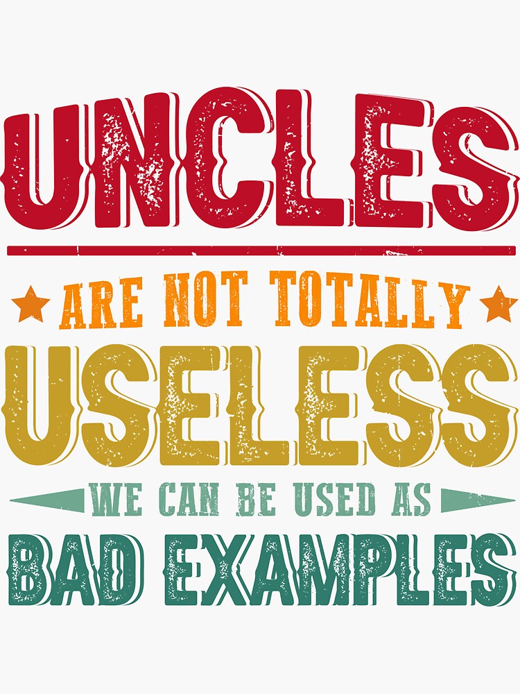 "Brother Are Not Totally Useless We Can Be Used As A Bad Examples ...