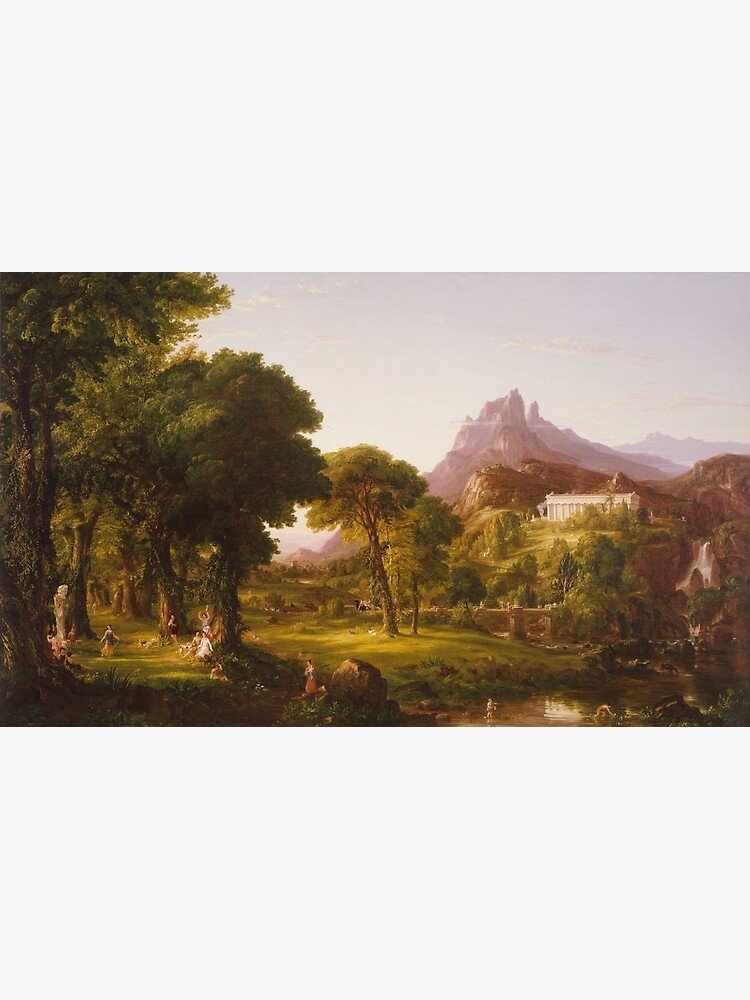 "Thomas Cole Dream of Arcadia" Poster for Sale by OldTimeArt | Redbubble
