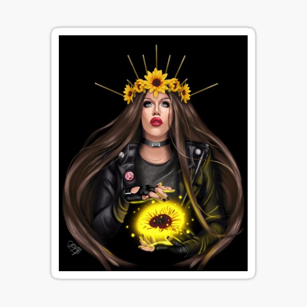 "adore delano “superhero” drawing" Sticker for Sale by BibleAndABeer ...