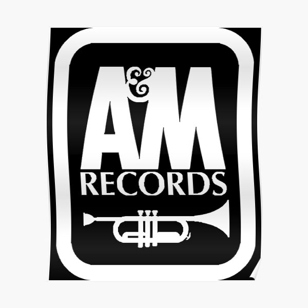 "AM RECORDS T-SHIRT Defunct Record Label Shirt - Black Version T-Shirt ...