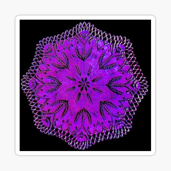 "Vintage Purple Lace" Sticker for Sale by SoulArtSara | Redbubble