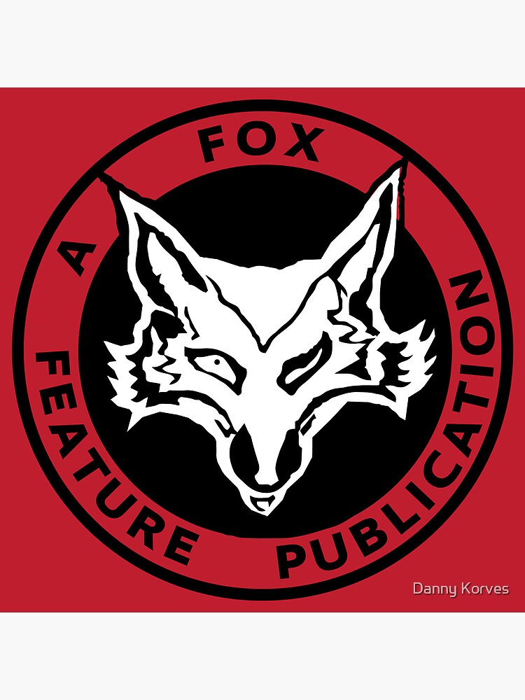 "Fox Comic Logo (1939 Reproduction Logo)" Art Print for Sale by dkorves ...