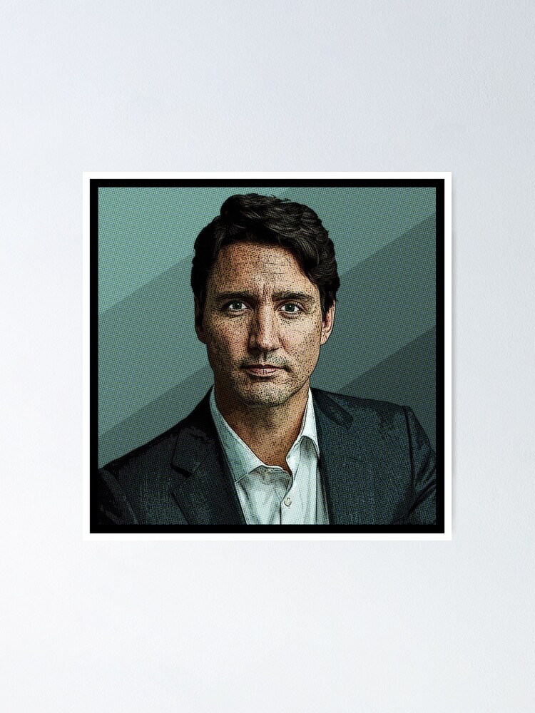 Póster «Justin Trudeau» de starkle | Redbubble