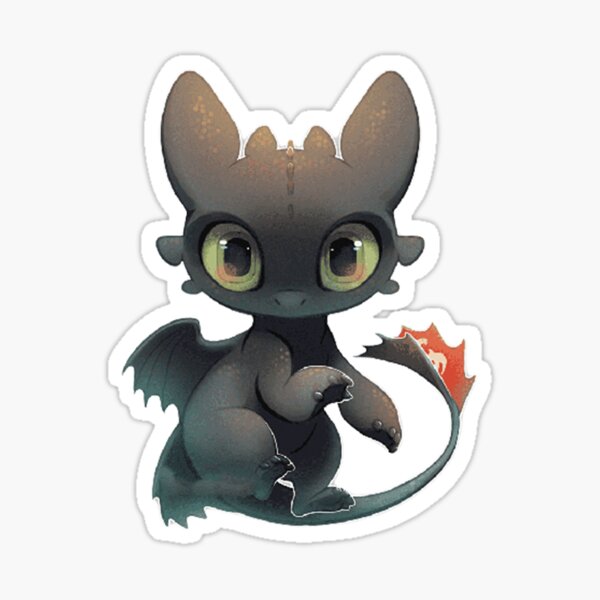 "Toothless how to train your dragon 3" Sticker for Sale by whatuwant12 ...