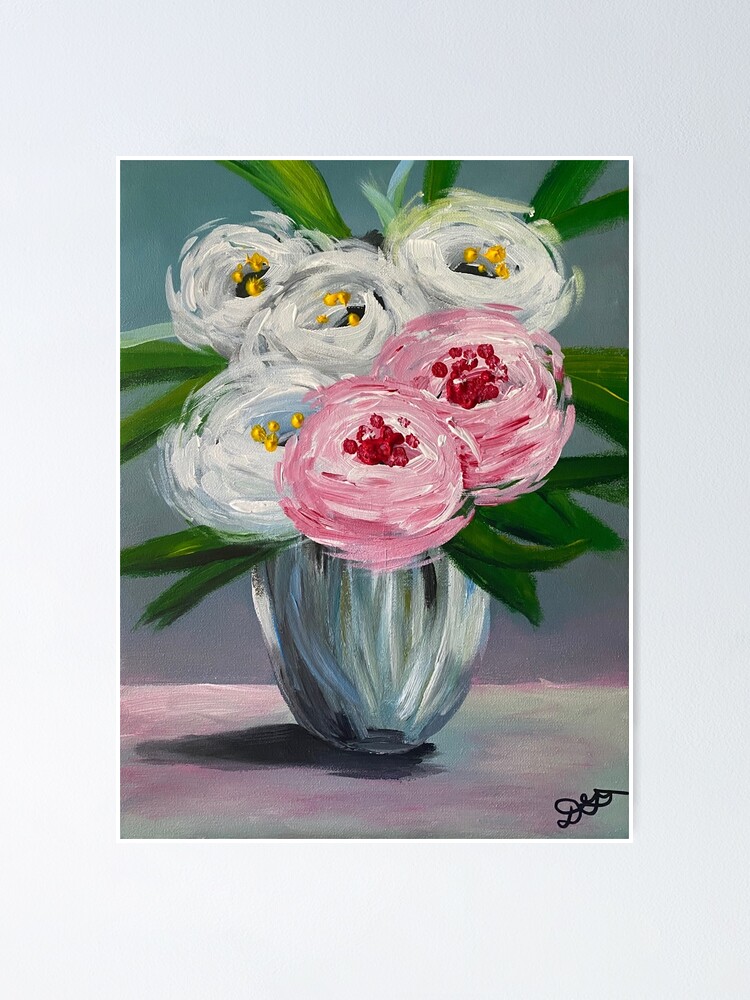 "Flower Bouquet" Poster for Sale by DGT-designs | Redbubble
