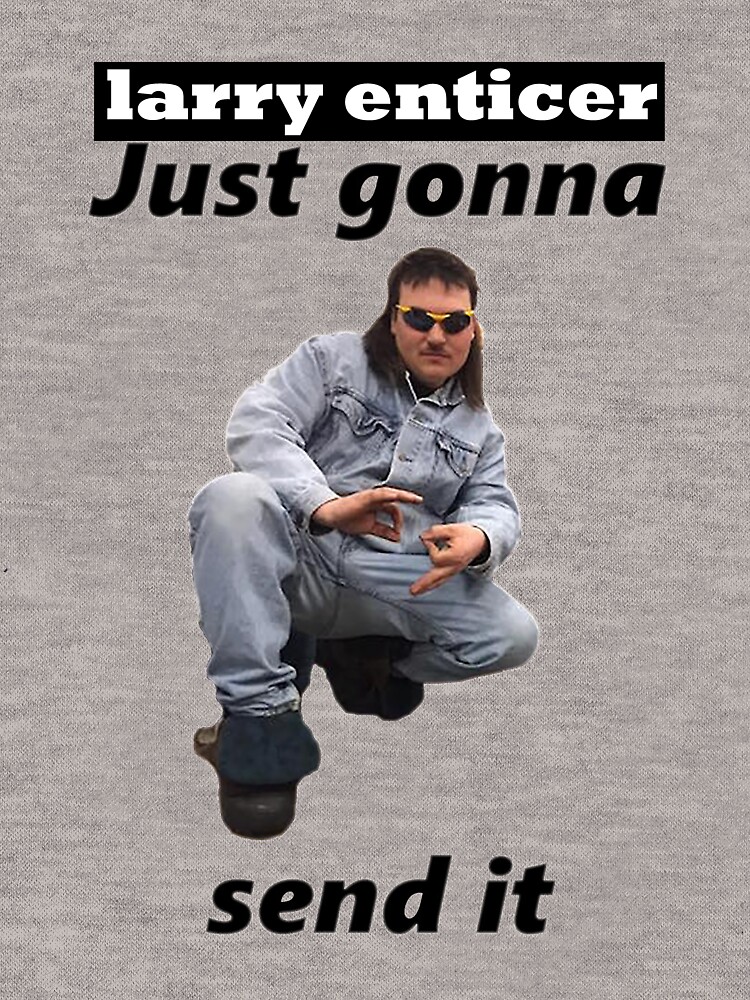 "larry enticer (just gonna send it)" Lightweight Hoodie by sharon10 ...