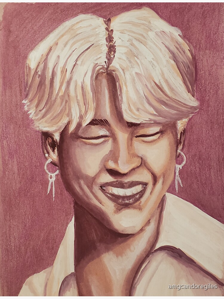 "Smiley Jimin" Sticker for Sale by amgcandoregiles | Redbubble