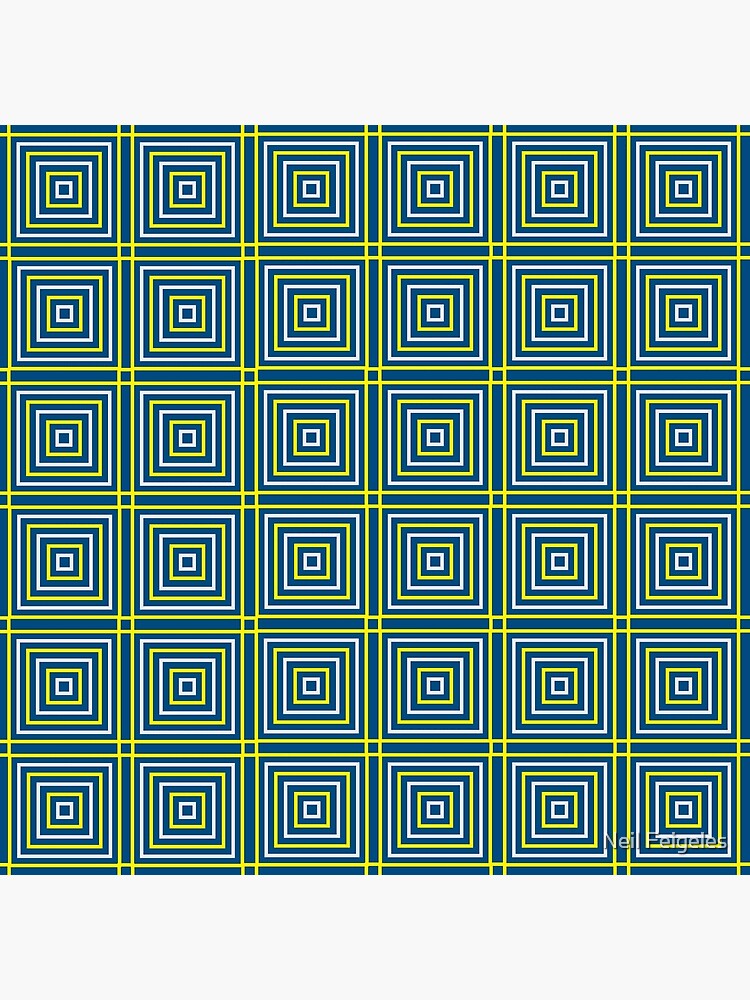 "Box Within Box Pattern no. 1" Poster for Sale by NeilFeigeles | Redbubble