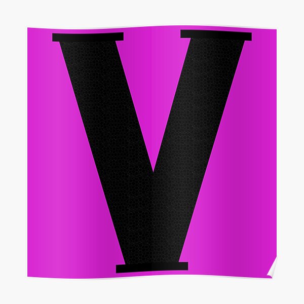 "Roman numeral Five" Poster for Sale by starfishstuff | Redbubble