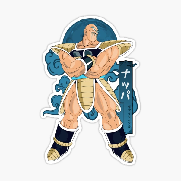 Nappa Ssj Blue In The Entirety Of GT, The Only Win Vegeta Get Is