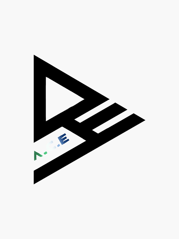 "MLM ACE (kpop) Logo" Sticker for Sale by Rain6458 | Redbubble