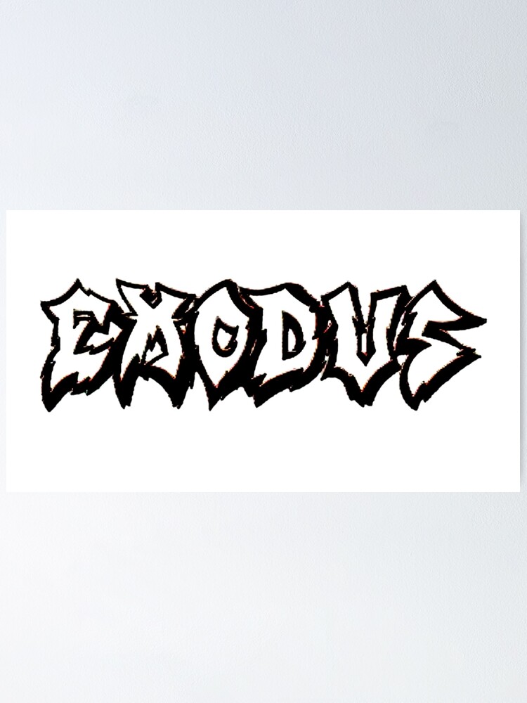 "Special limited Edition Logos Exodus" Poster for Sale by mgeffe53 ...
