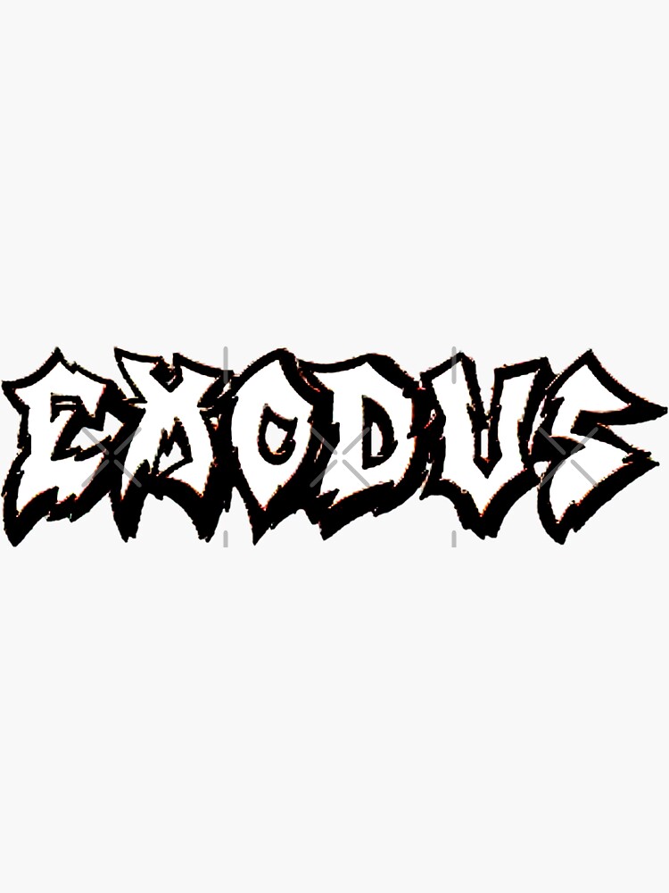 "Special limited Edition Logos Exodus" Sticker for Sale by mgeffe53 ...