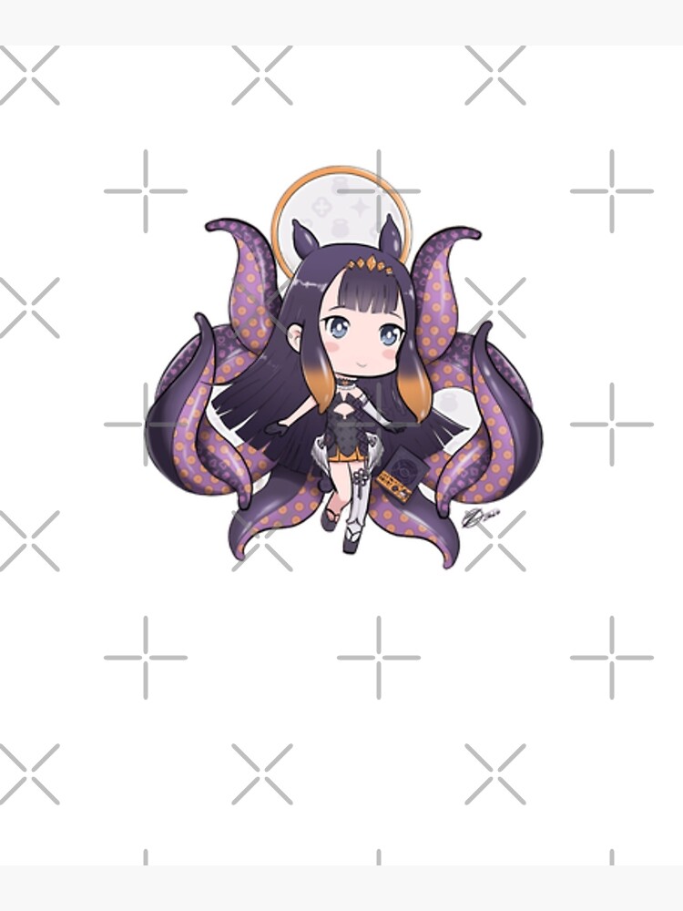 "Ninomae Inanis Ina'nis Peeker Hololive Tentacle girl" Canvas Print for ...