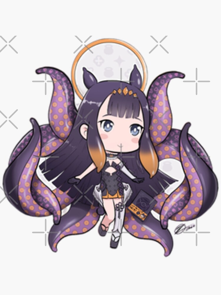 "Ninomae Inanis Ina'nis Peeker Hololive Tentacle girl" Sticker for Sale ...