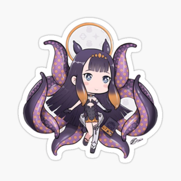 "Ninomae Inanis Ina'nis Peeker Hololive Tentacle girl" Sticker for Sale ...