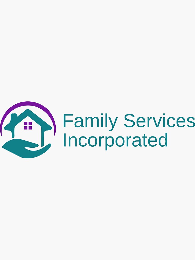 "Family Services Logo" Sticker for Sale by FSIAltoona | Redbubble