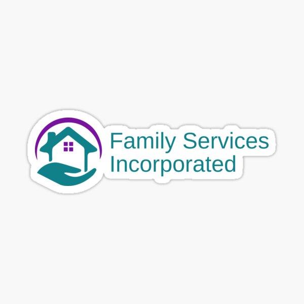 "Family Services Logo" Sticker for Sale by FSIAltoona | Redbubble
