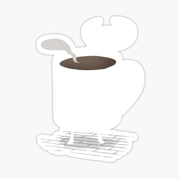 "Coffee Mug" Sticker by acakart | Redbubble