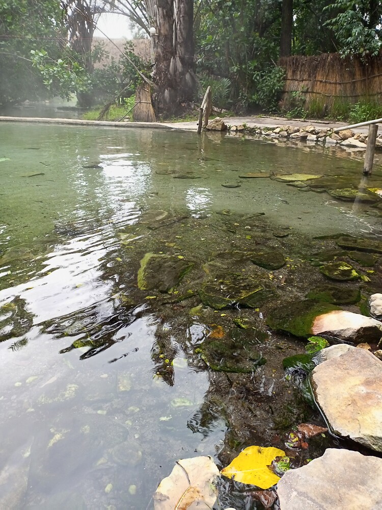 "Kapisha hot springs" Sticker for Sale by UmmAnas | Redbubble