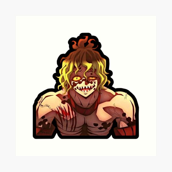 "Gyutaro ~ Demon Slayer" Art Print for Sale by lotr-fan | Redbubble