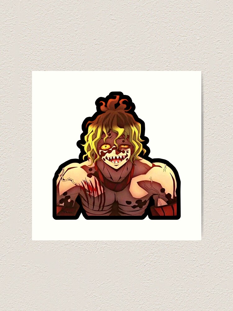 "Gyutaro ~ Demon Slayer" Art Print for Sale by lotr-fan | Redbubble