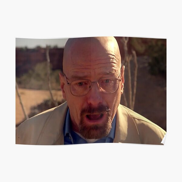 "Walter White Meme" Poster for Sale by CNCOZ | Redbubble