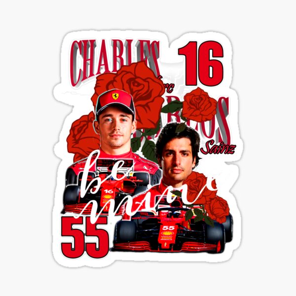 "charles leclerc" Sticker for Sale by Winfield88 | Redbubble