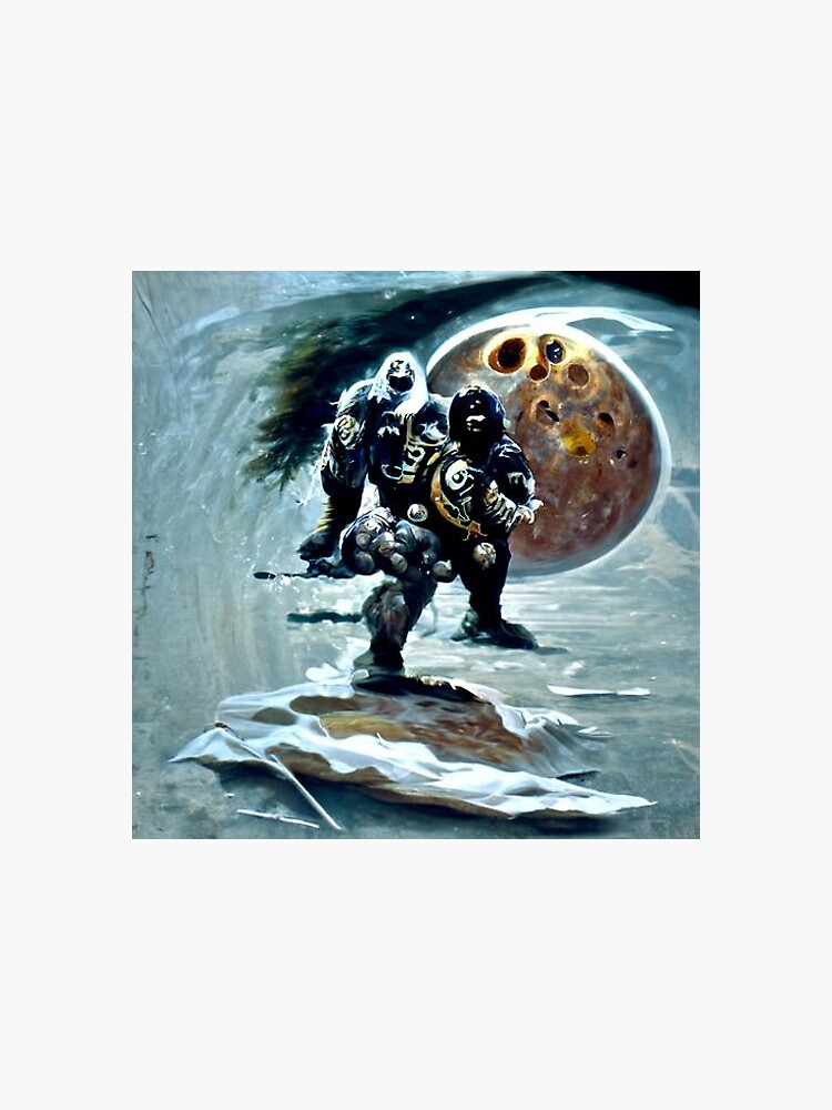 "Juggernaut Moon 1" Sticker for Sale by JuggernautBeach | Redbubble