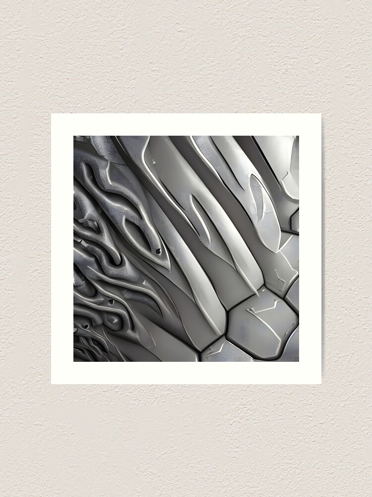 "Organic alien spaceship cyberpunk biomech sci-fi structure " Art Print ...