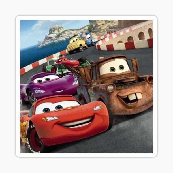 "Cars 2 " Sticker for Sale by ALAnimes | Redbubble